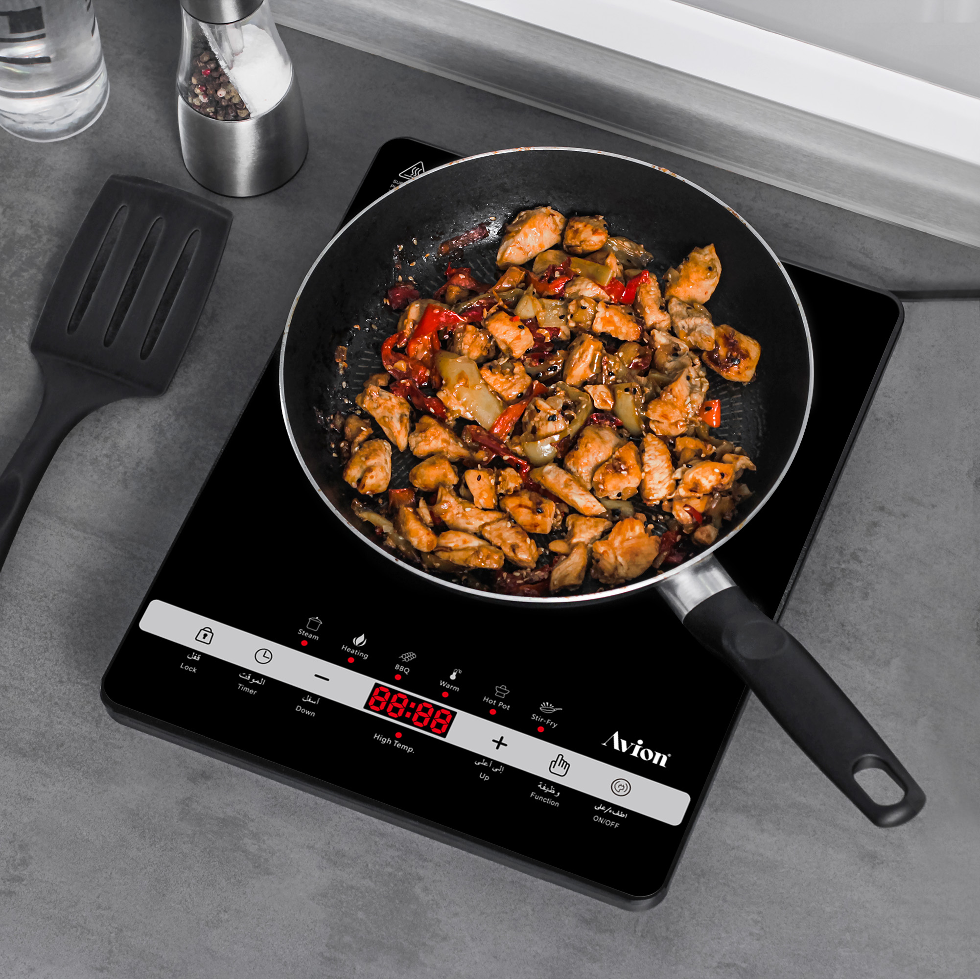 Digital infrared cooker |AIC98F – Avion Electronics