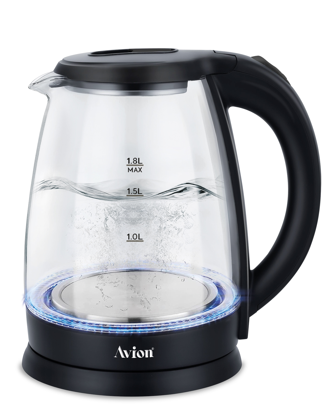 Electric Glass Kettle 1.8 liter |AEK680G – Avion Electronics