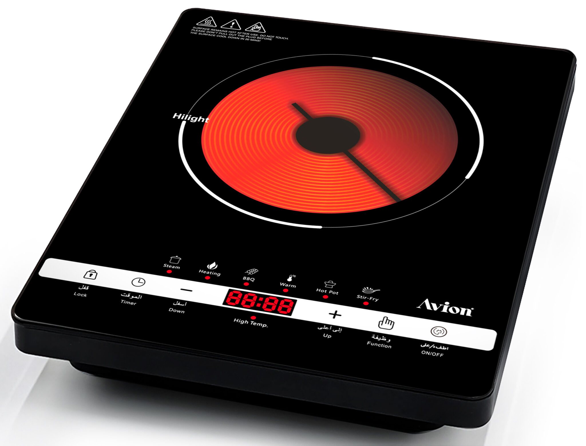 Digital infrared cooker |AIC98F – Avion Electronics